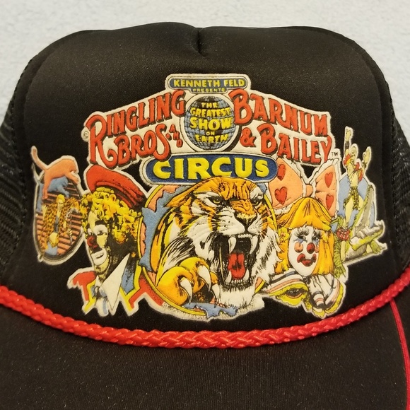 Accessories | Vintage 1986 Ringling Bro And Barnum Bailey Hat | Poshmark